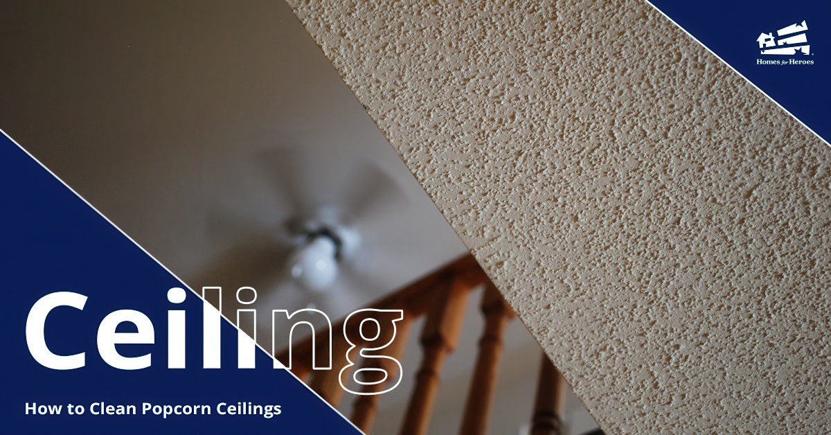 How to a Clean Popcorn Ceiling | Easier Than You Think