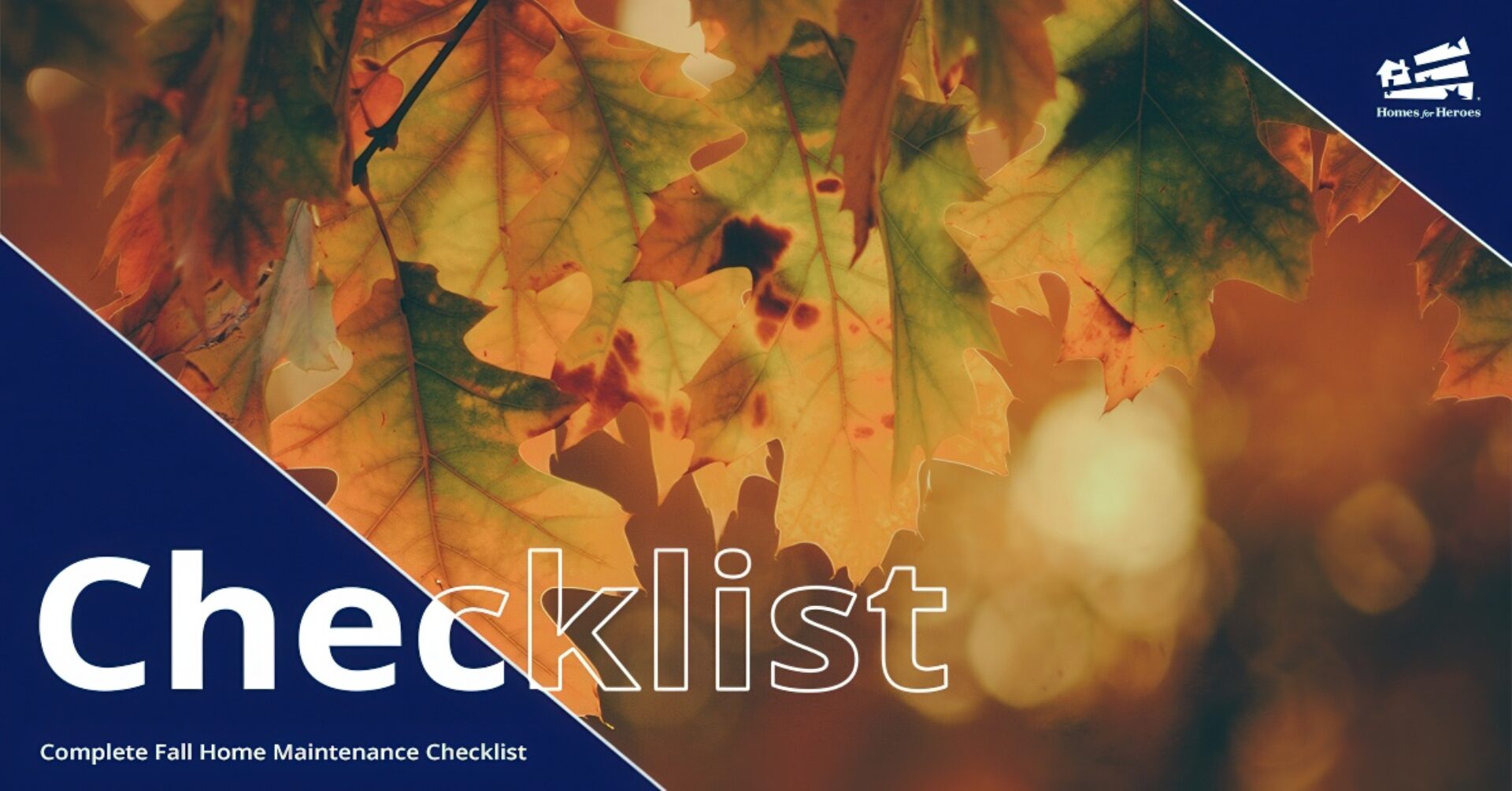 Complete Fall Home Maintenance Checklist | Free Download | HFH