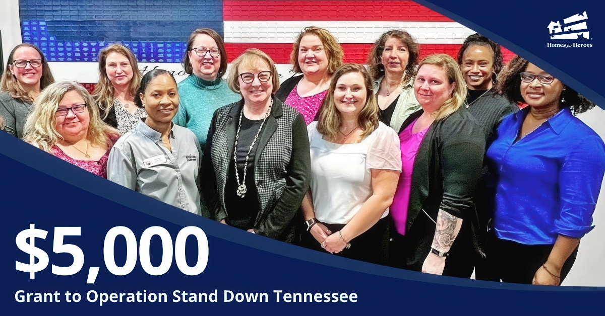 Operation Stand Down Tennessee Receives $5,000 Grant