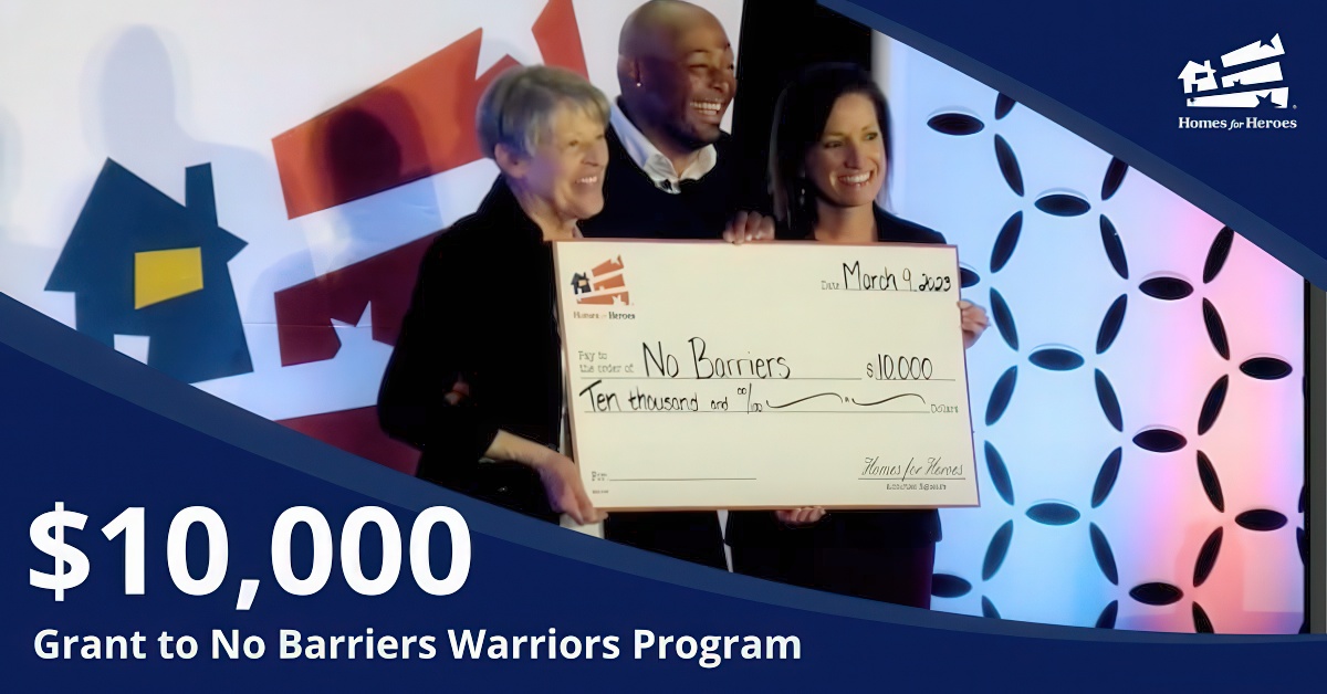 No Barriers Warriors Program Receives $10,000 Grant